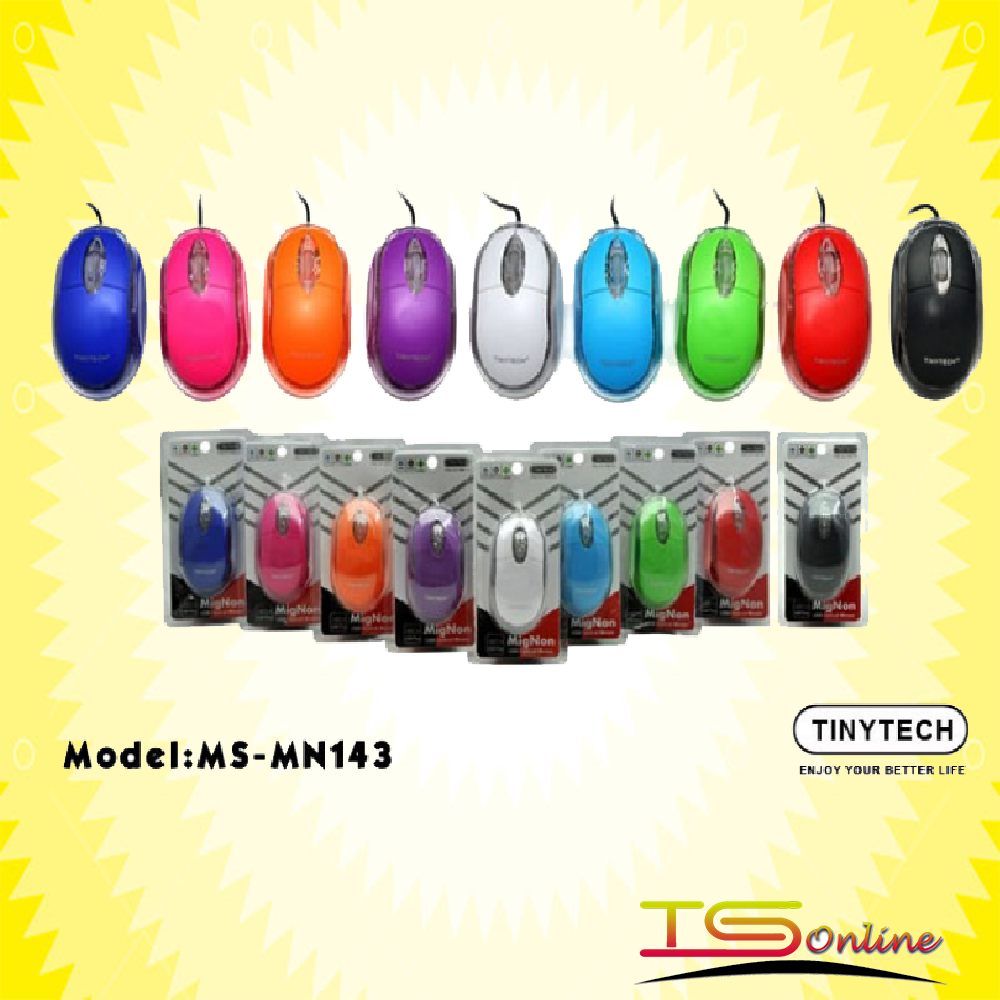 TINYTECH USB OPTICAL MOUSE (MS-MN143) | Lazada
