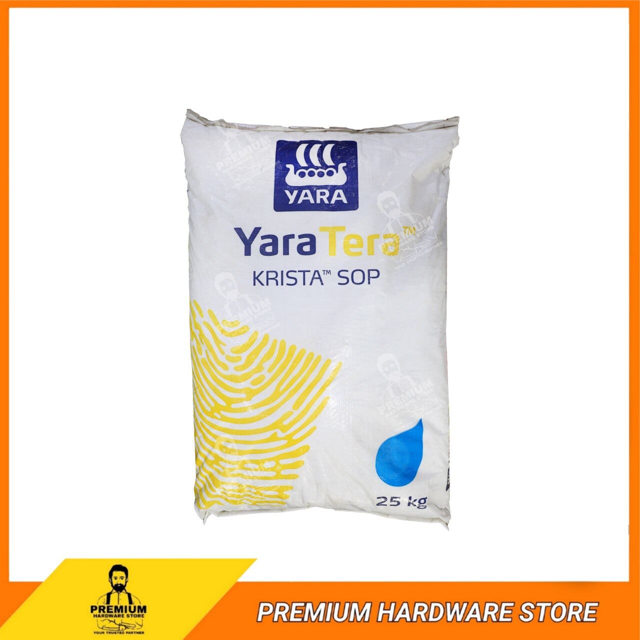 YARA YaraTera Krista SOP 25kg Water-Soluble Fertilizer Sulphur ...