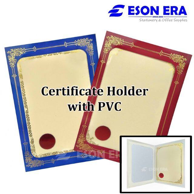 Certificate Folder with PVC Cover Sijil Fail Certificate Holder | Lazada