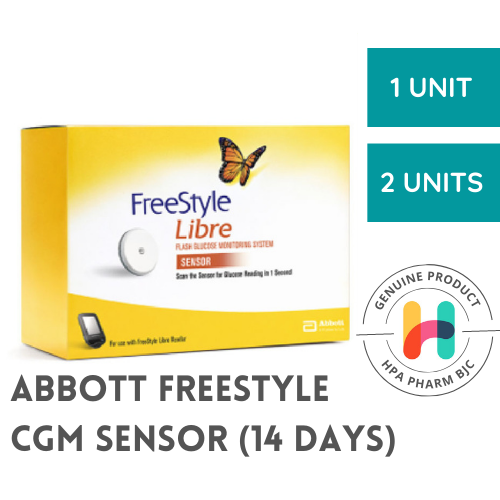 FREESTYLE LIBRE CONTINUOUS GLUCOSE MONITORING SENSOR (14 DAYS) | Lazada