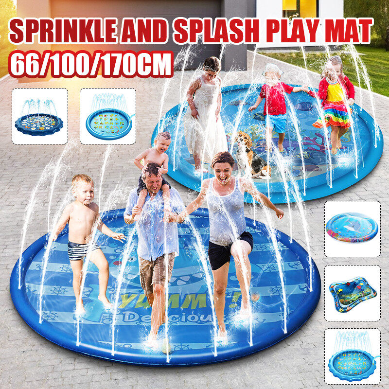 170cm Children Play Water Mat Outdoor Game Toy Lawn For Summer Pool ...