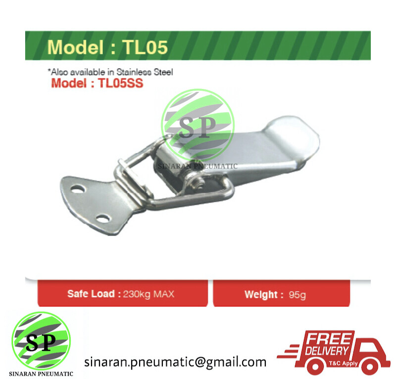 JS Toggle Link Clamp TL05 Series Maximum Safe Load 230kg , Lightweight ...