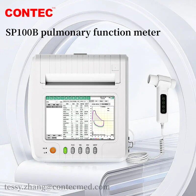 CONTEC SP100B Portable Spirometer pulmonary function meter 10.1 inch ...