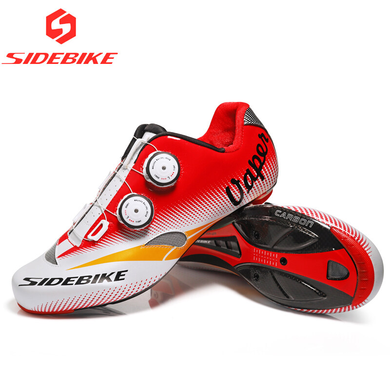 Sidebike sd004 road cycling shoes carbon sole road bike shoes men racing professional athletic ...