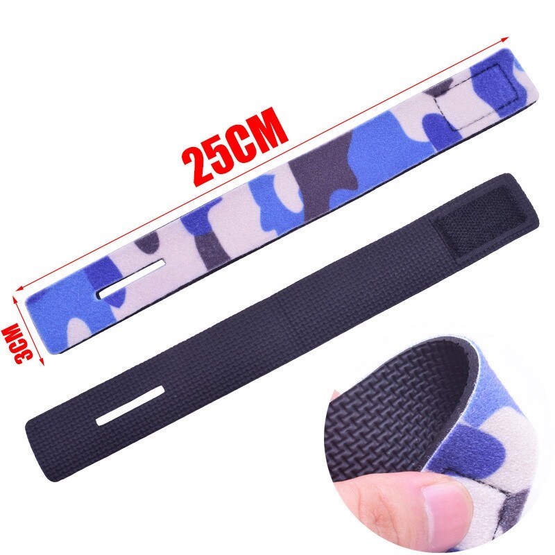 Reusable Fishing Rod Tie Holder Strap Suspenders Rod Belt Hook Loop ...