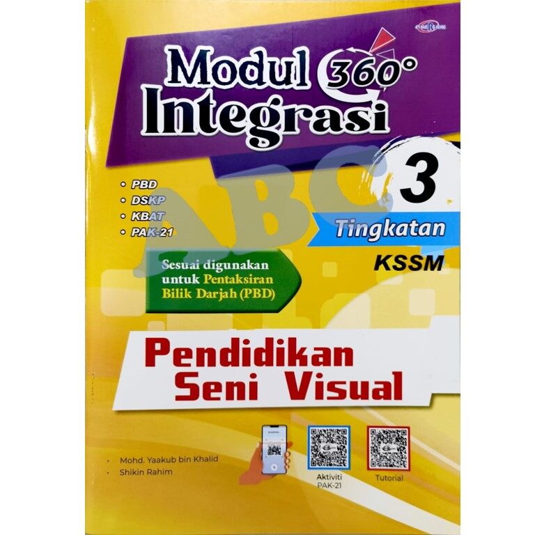 MODUL 360 INTEGRASI 2023 : PENDIDIKAN SENI VISUAL TINGKATAN 1.2.3 KSSM ...