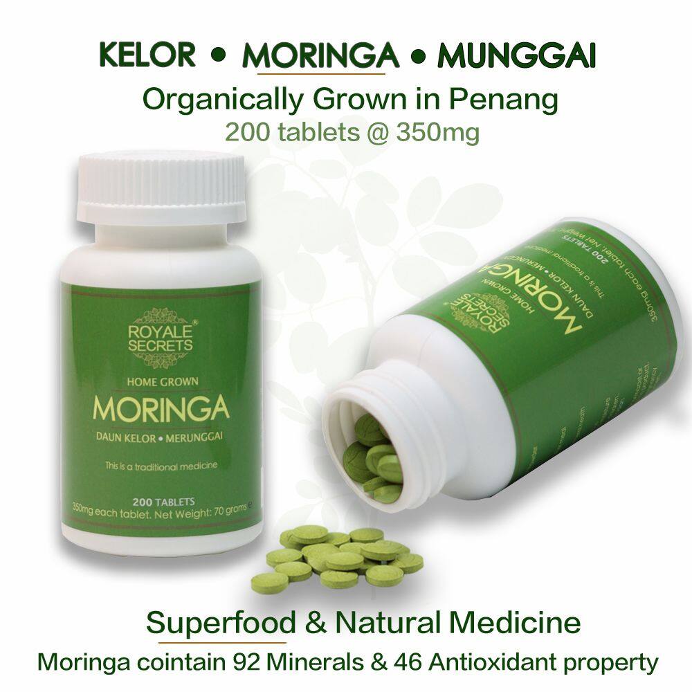 Moringa Tablets Organic Royale Secrets | Lazada