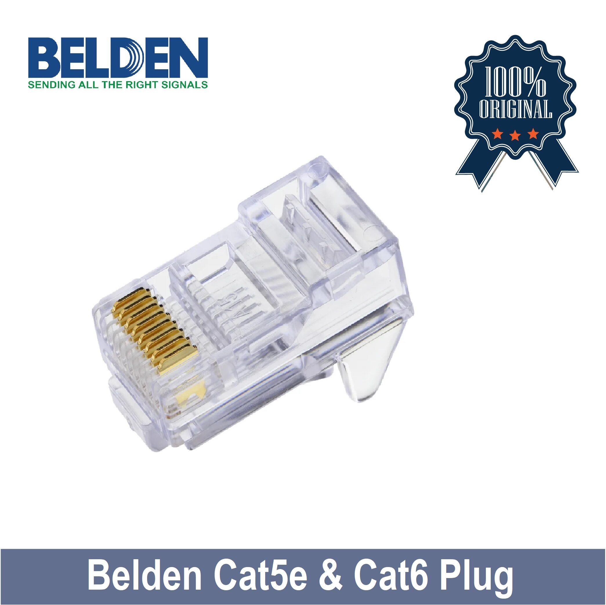 Belden Cat5e & Cat6 Connector Plug (Belden AP700007 AP700008) | Lazada