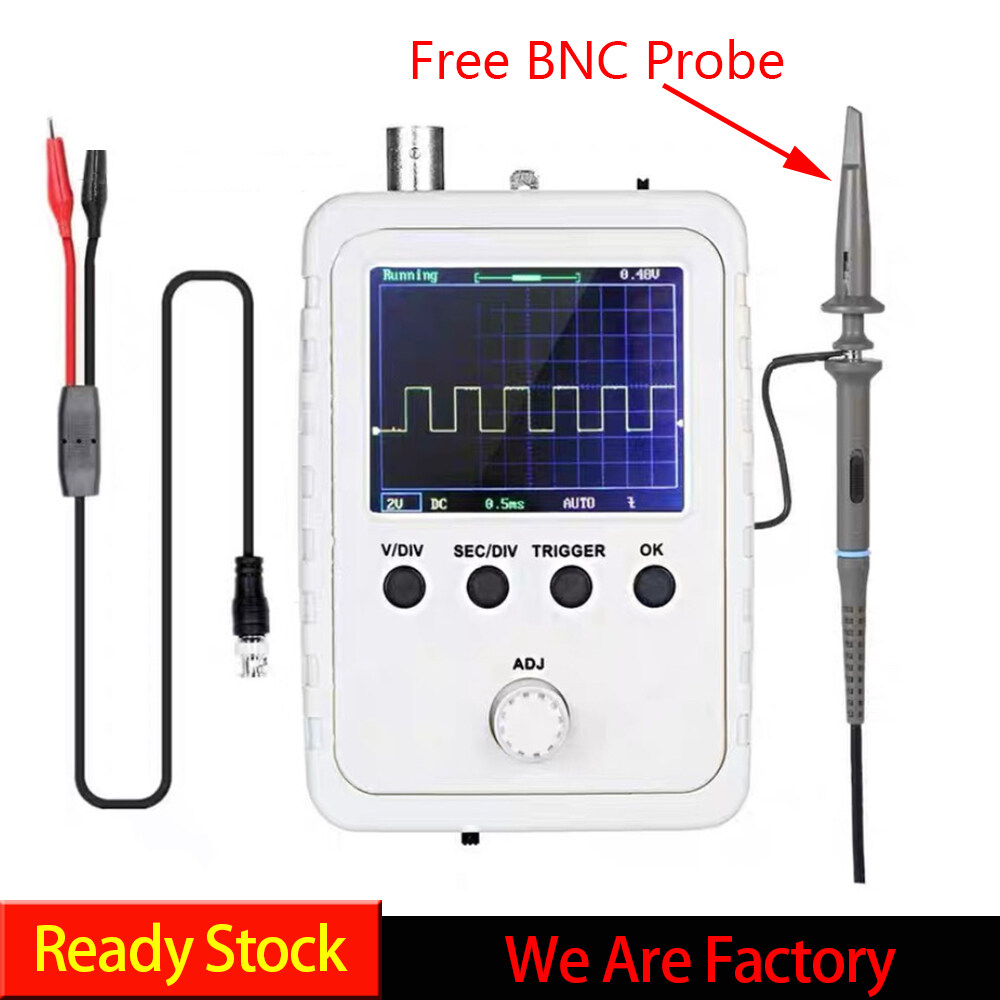 【Free BNC Probe】Digital Oscilloscope Kit With Auto/Normal/Single ...