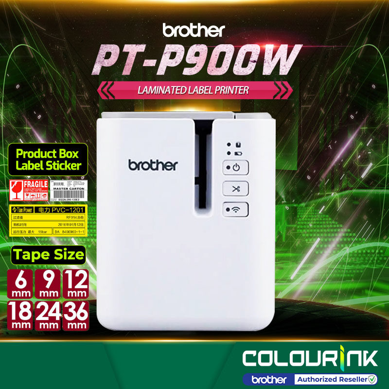 Brother P-Touch PT-P900W Industrial Label Printer Wifi Mobile Print ...