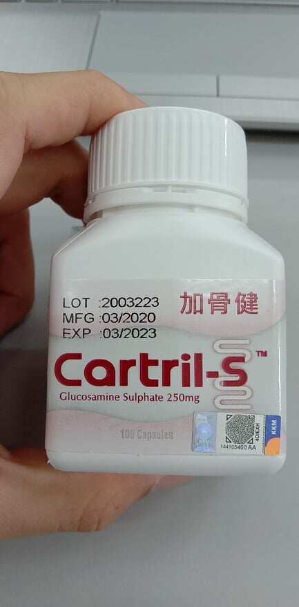 Cartril-s 250mg capsules (100's) | Lazada