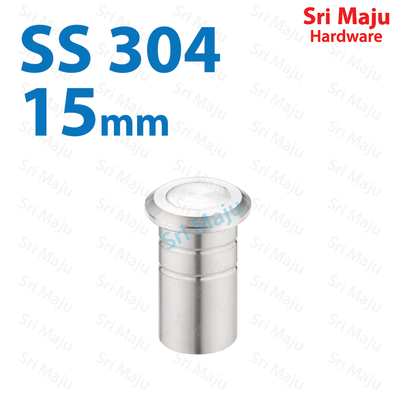 MAJU SS Dust Socket Dust Prevent Excluding Floor Socket for Door Flush ...