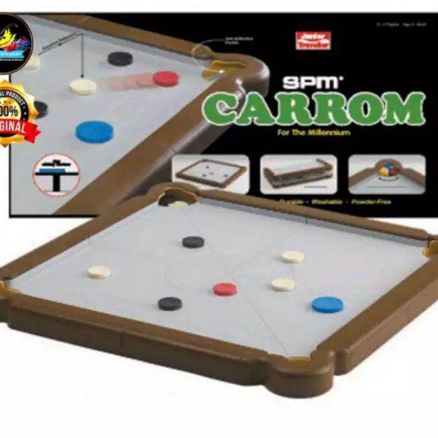 SPM Boardgames- Carrom board Congkak Junior 12 holes 16 holes Foldable ...
