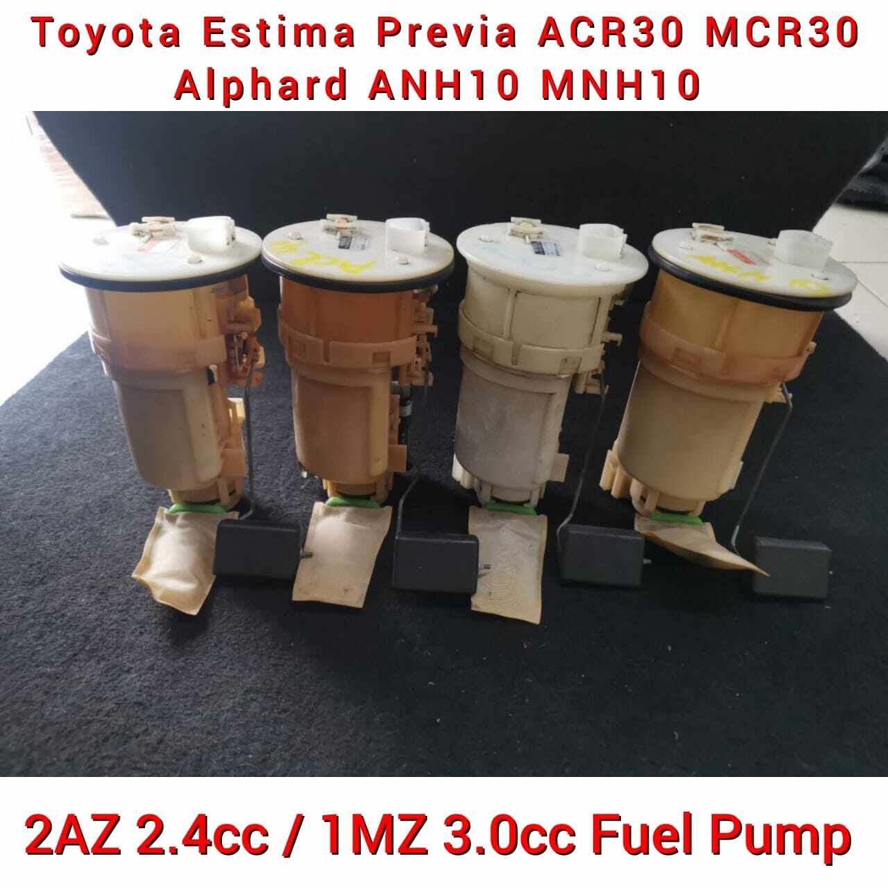 🇯🇵🇯🇵 Fuel Pump Toyota Estima Previa ACR30 Alphard ANH10 Fuel Pump ...