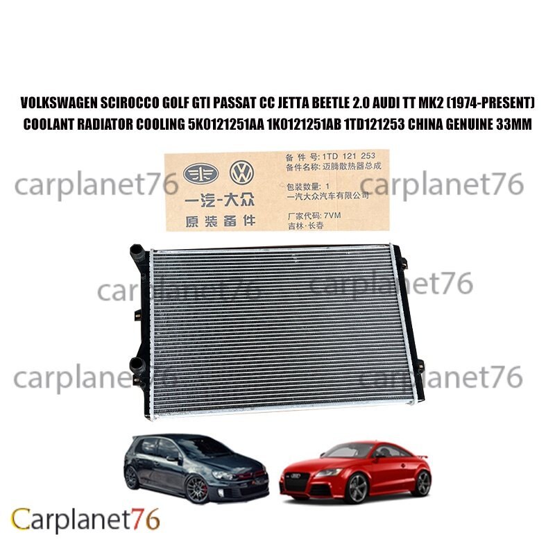 VOLKSWAGEN SCIROCCO GOLF GTI PASSAT CC JETTA BEETLE 2.0 AUDI TT MK2 ...