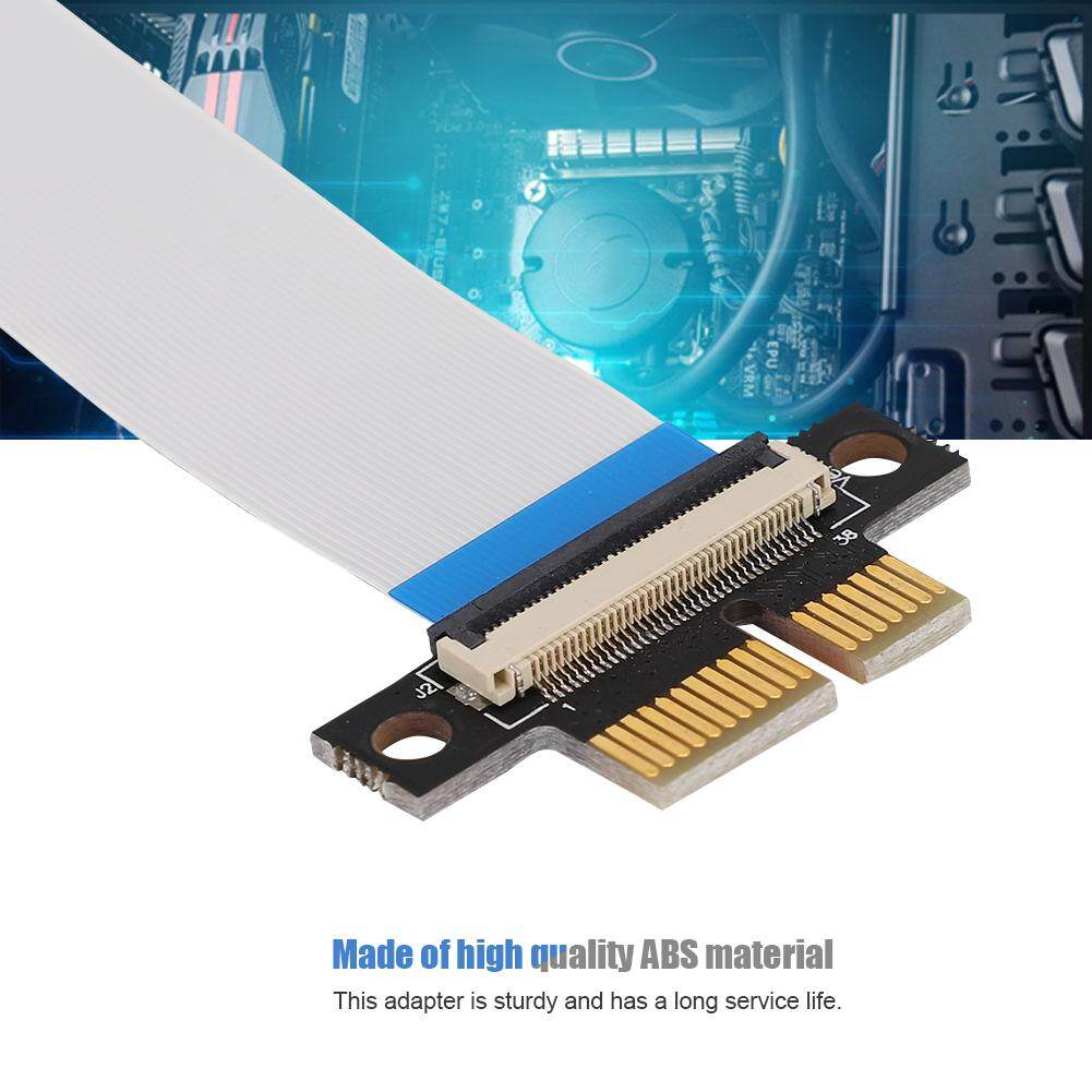 PCI-E 1X To PCI-E 1X FPC Soft Cable Extension Cord Suitable for ...