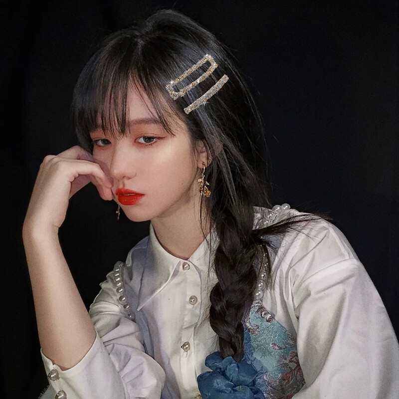 Hairpin 2021ใหม่ Liu Haibian คลิปหญิง Pearl กิ๊บเกาหลีด้านข้างที่หนีบ ...