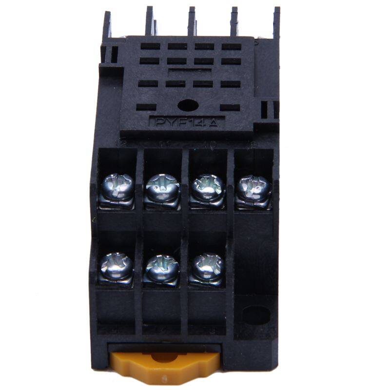 PYF14A DIN Rail Power Relay Socket Base 14 Pin for MY4NJ HH54P MY4 - Fast horse Auto - ThaiPick