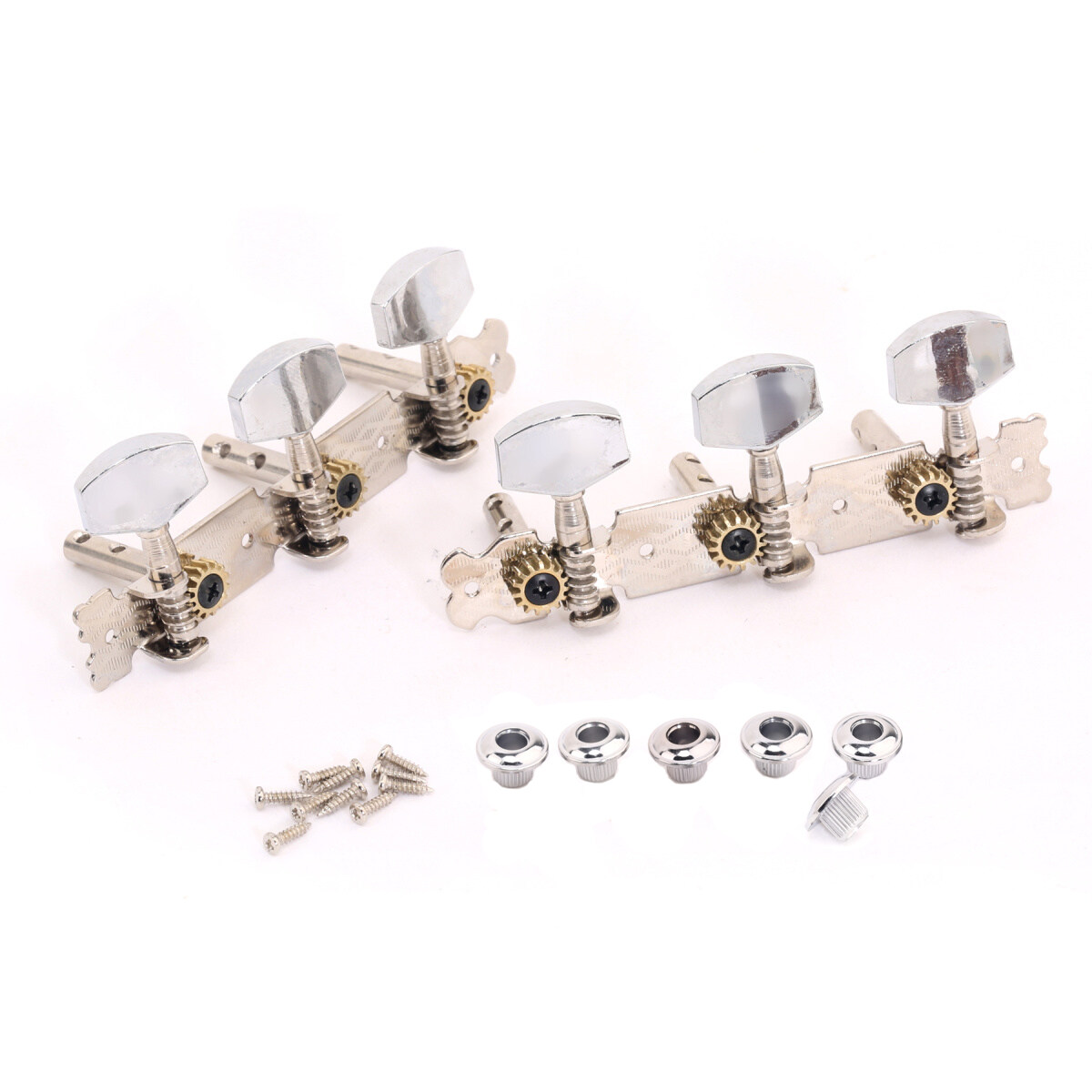 Musiclily 3 on a Plate Short Acoustic Guitar Tuning Pegs keys Machine ...