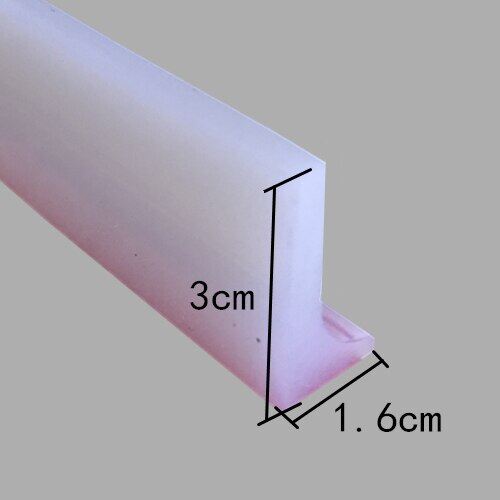 Silicone Bathroom Water Stopper Blocker shower retaining strip Water ...