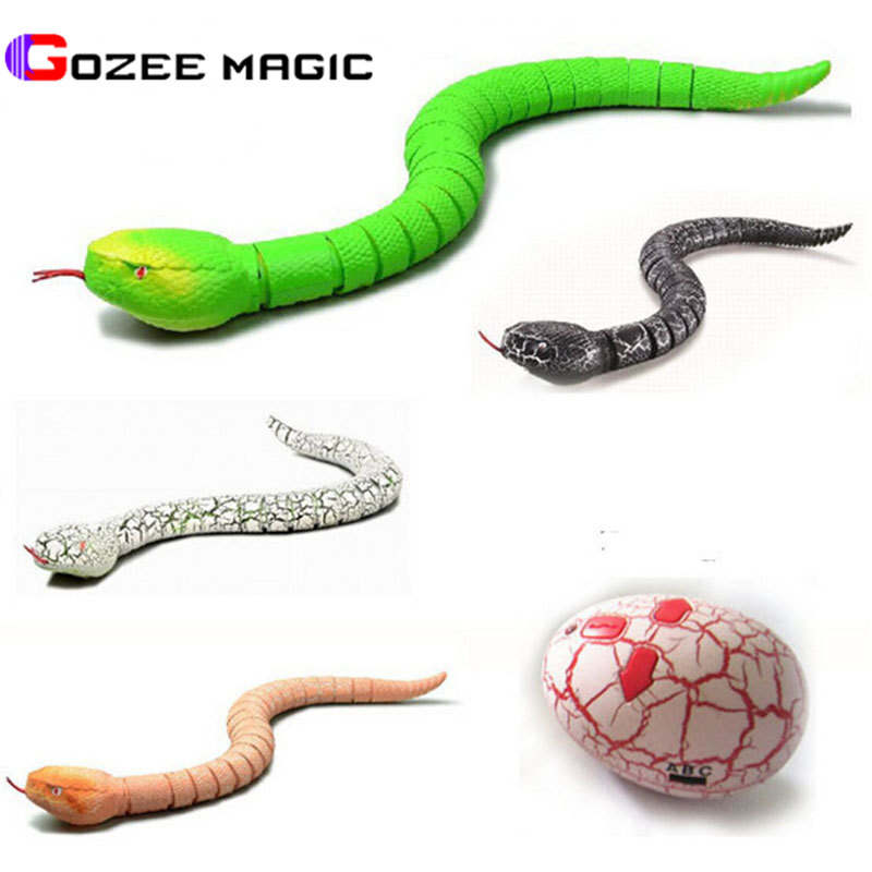 หุ่นยนต์งูบังคับวิทยุ งูบังคับรีโมท ของเล่น 4 สี radio controlled snake ...