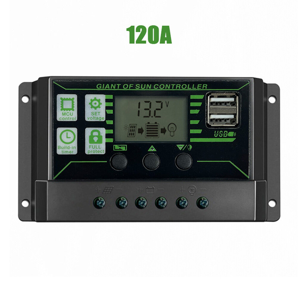 [24H send]40A MPPT Solar Charge Controller DC12V/24V/36V/48V Solar ...