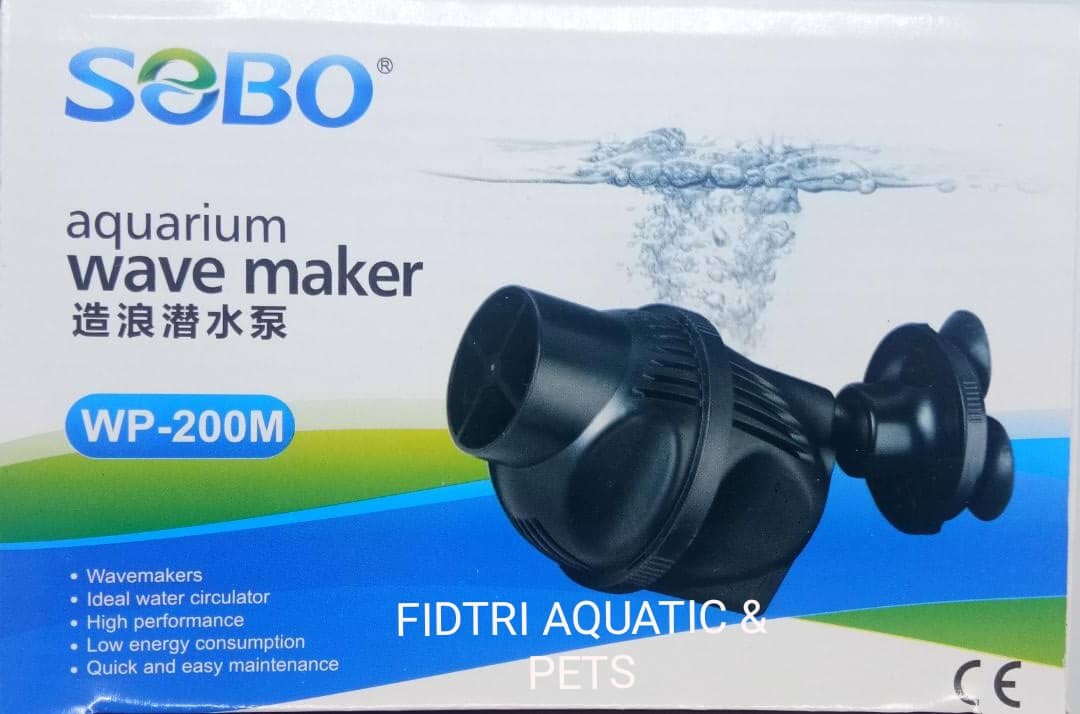 SOBO WP-200M WAVE MAKER AQUARIUM 12WATT FOR TANK BELOW 3FEET | Lazada