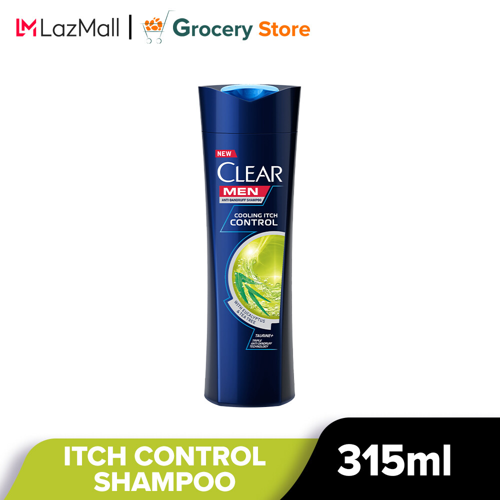 Clear Men Shampoo Cooling Itch Control Anti-Dandruff 315ml | Lazada