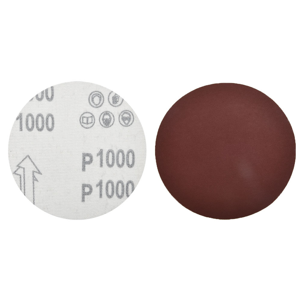 Unirax 10 ชิ้นแผ่นขัดกระดาษทราย 1000 กรวด + backer Pad + เจาะอะแดปเตอร์ ...