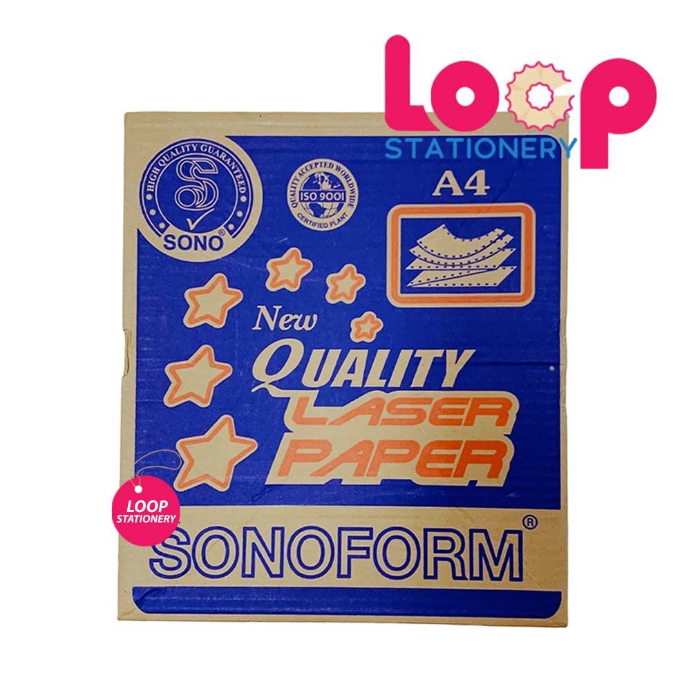 Sonoform 1Ply Computer Form All White 9.5"x11" [1000Fans] | Lazada