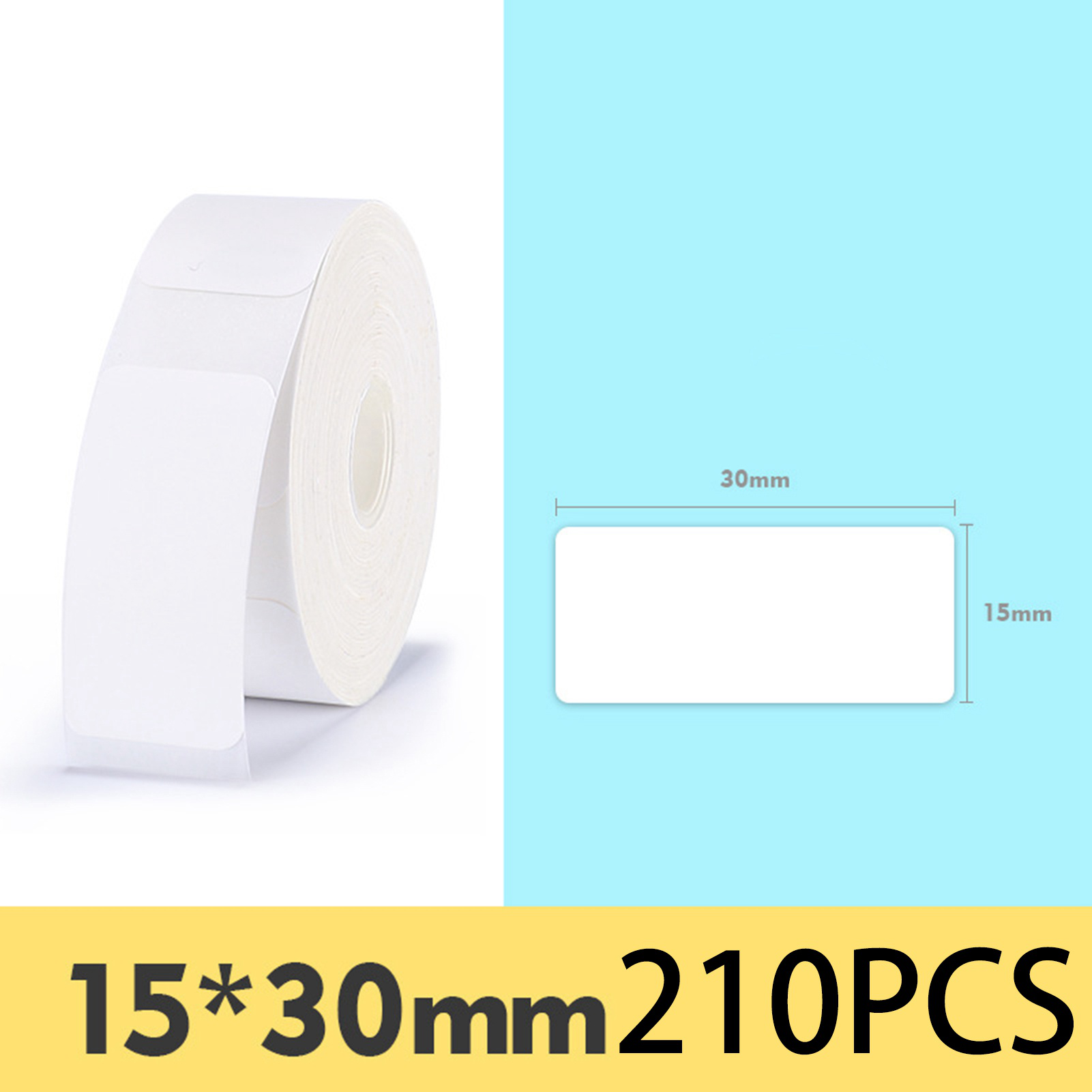 D11/D110 White Label Printing Paper Name Sticker Label Printing Paper ...