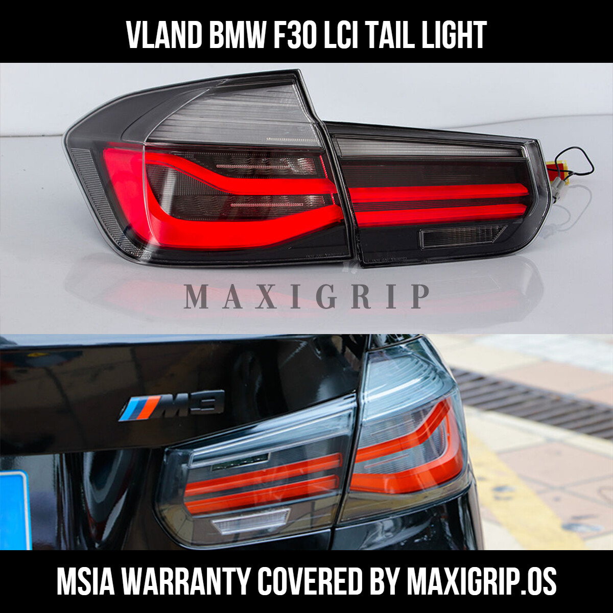 BMW F30 3 series LCI Tail light rear light brake light fits 316i 320i ...