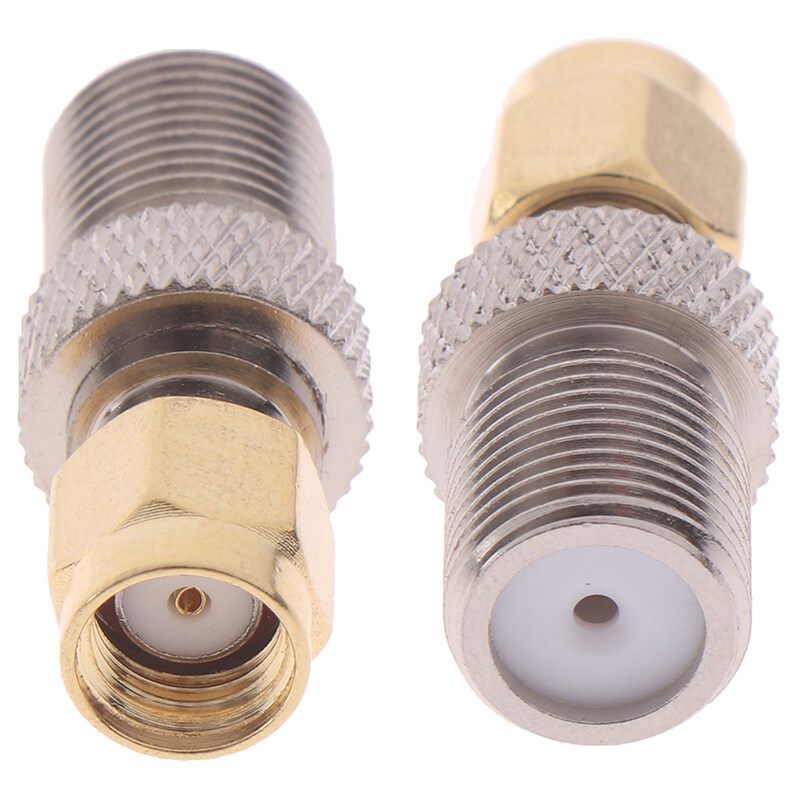 RP SMA male plug inner hole to f type internal hole female straight ...
