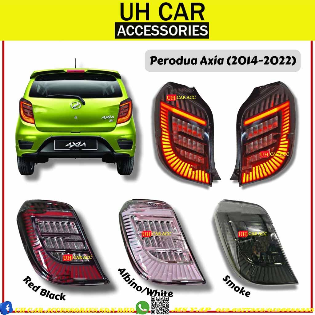 PERODUA AXIA 2014-2022 LED TAIL LAMP TAILLAMP TAILLIGHT LIGHT LIGHTS ...
