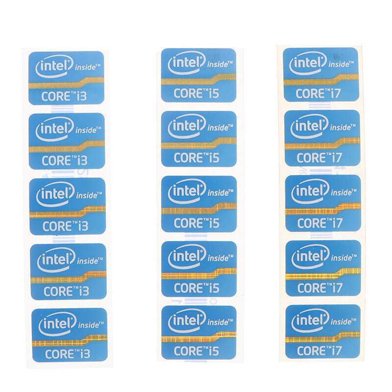 Xiong Ultrabook Performance Label Sticker Laptop Logo Sticker Intel ...