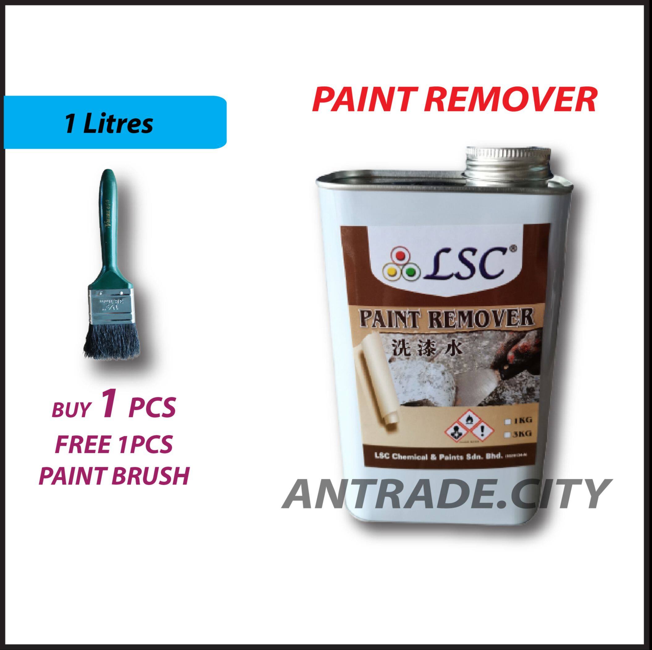 Paint Remover for Metal/ Steel/ Iron Paint Removal/Peluntur Cat/Buang ...