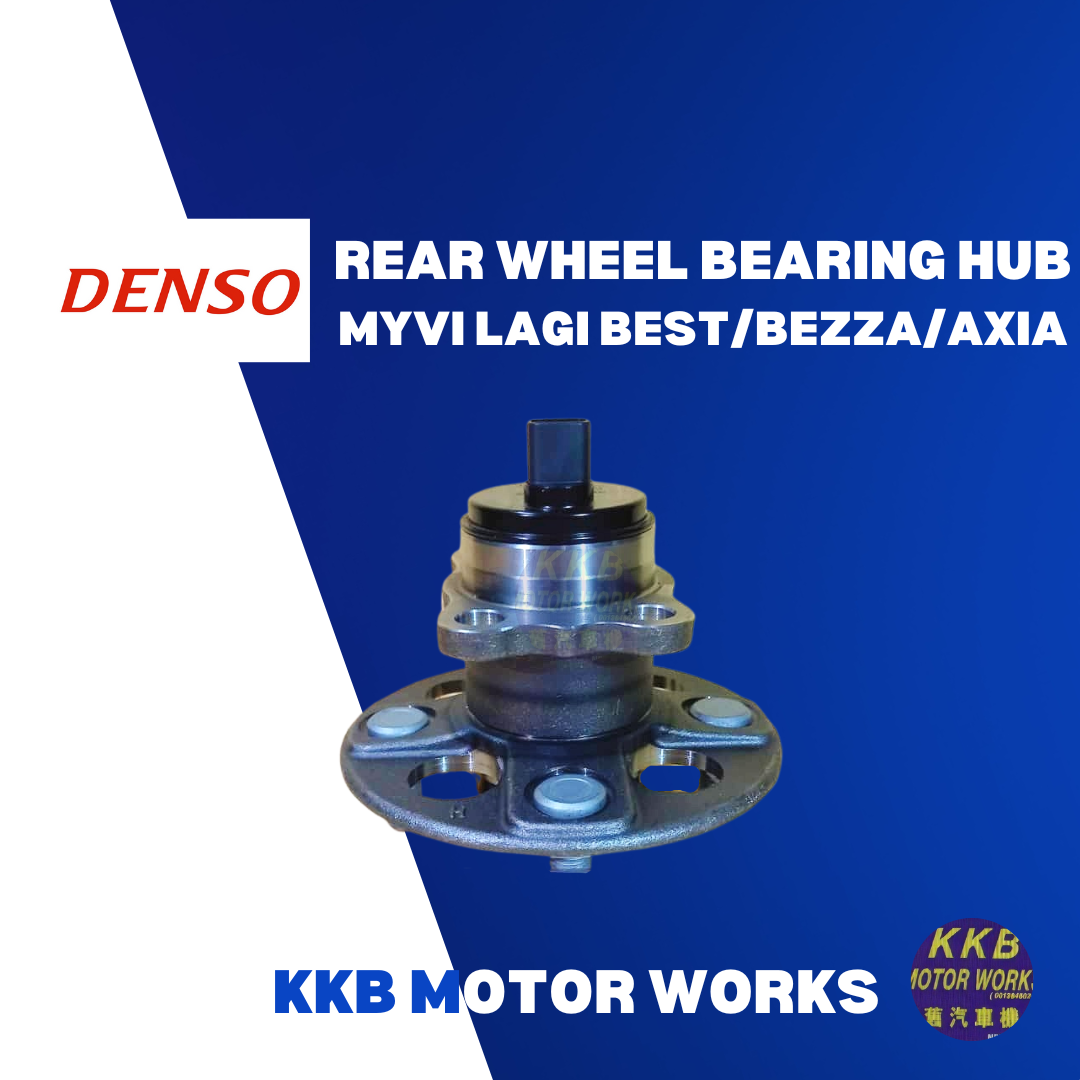 DENSO Genuine Rear Wheel Bearing Hub Perodua Myvi Lagi Best Bezza Axia ...