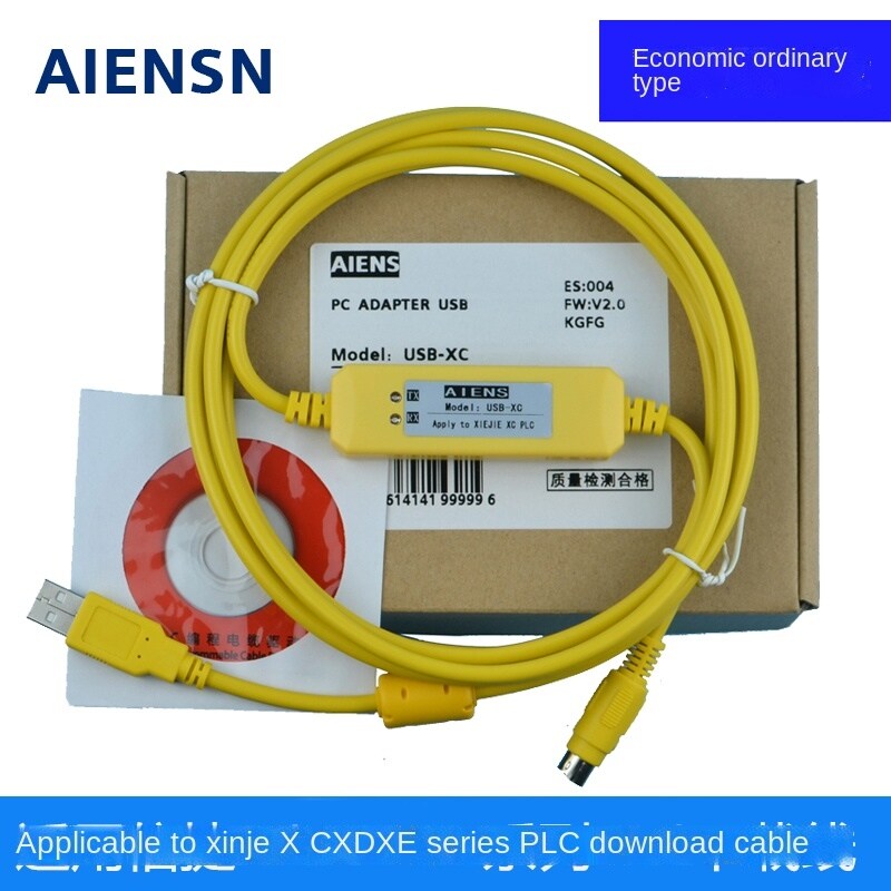 New/2022 Suitable for Xinjie XC XD XE series PLC programming cable ...
