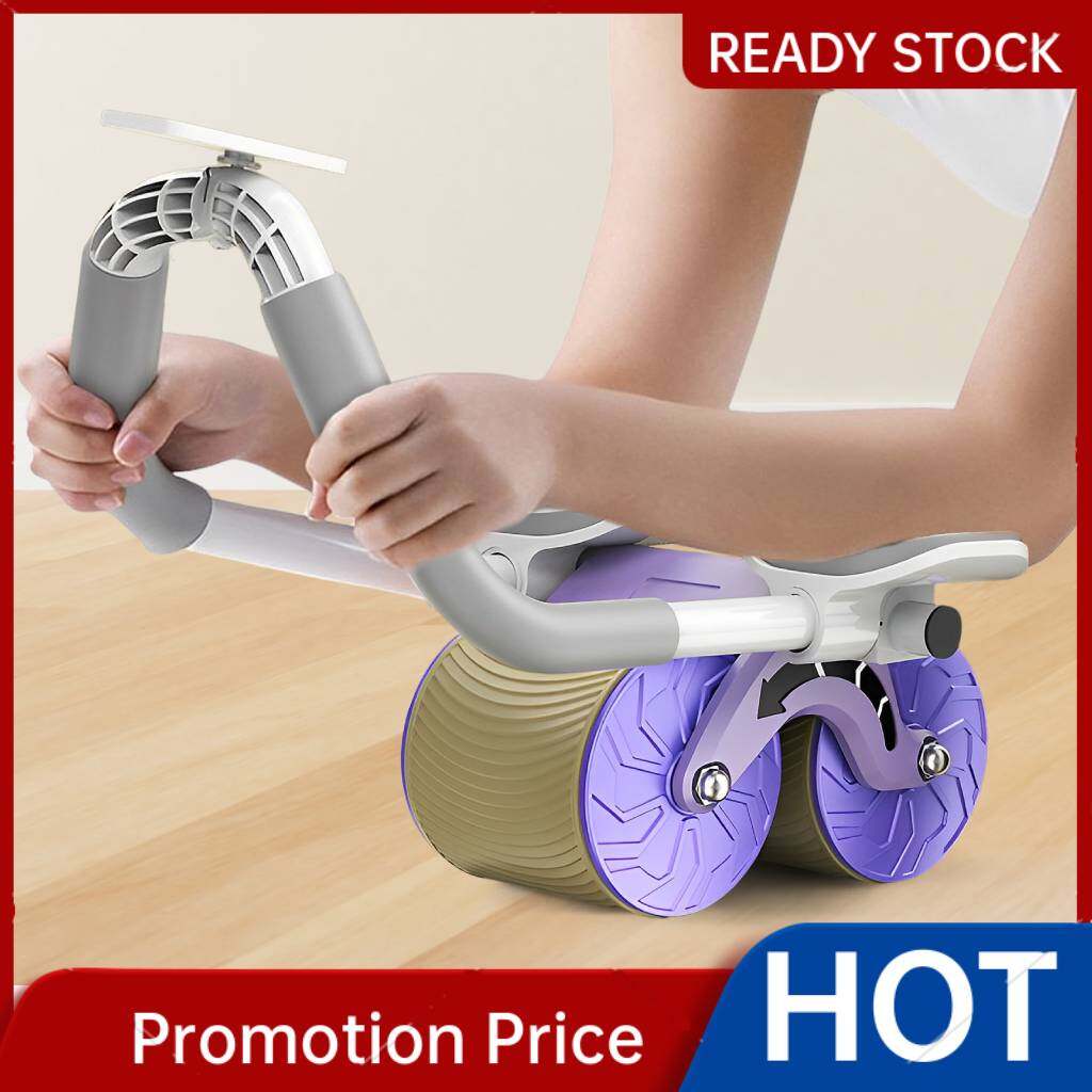MagiDeal Ab Roller Wheel Automatic Return Abdominal Wheel Home Gym ...
