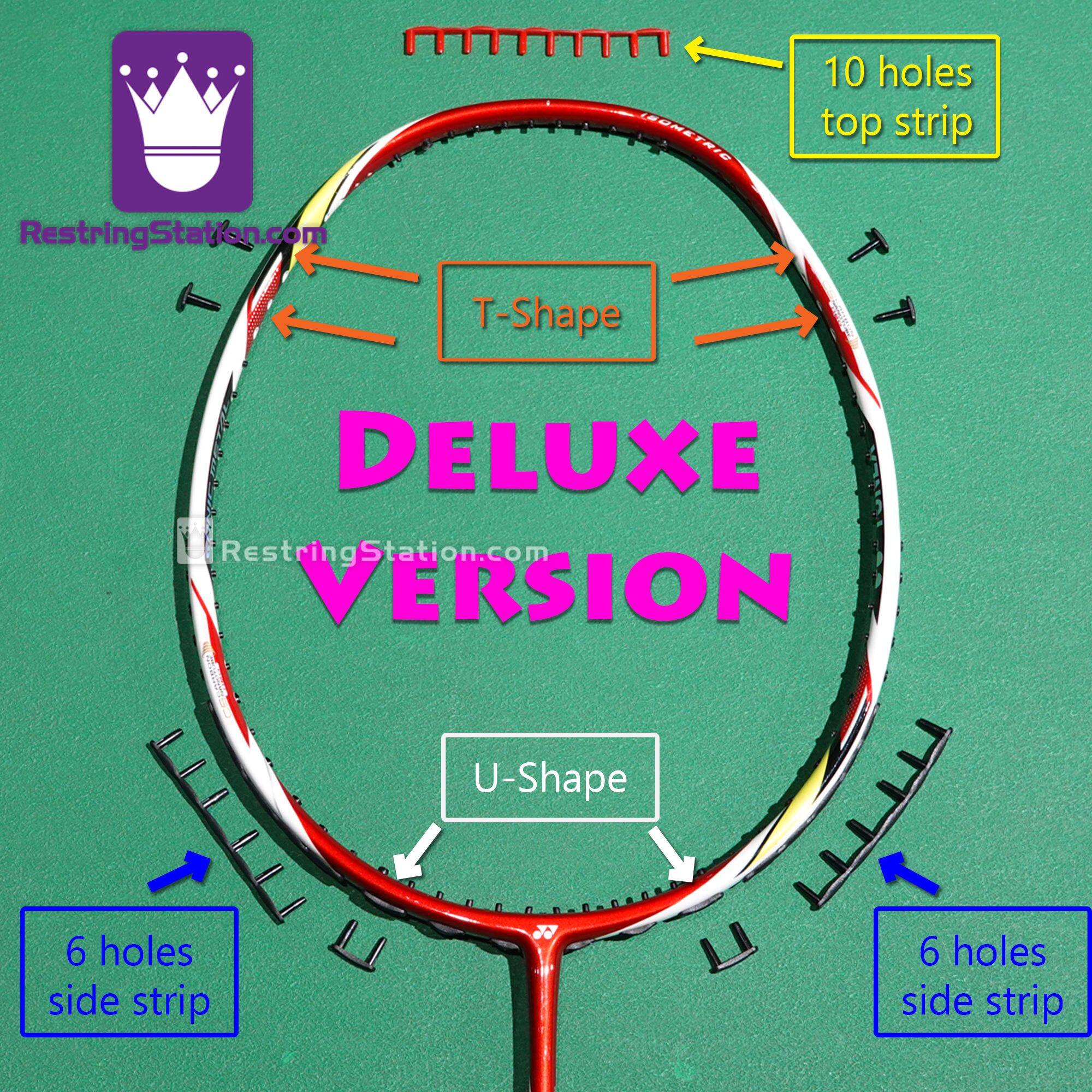 [Special Grommet Set] DELUXE VERSION Full protection for Yonex Arcsaber ...