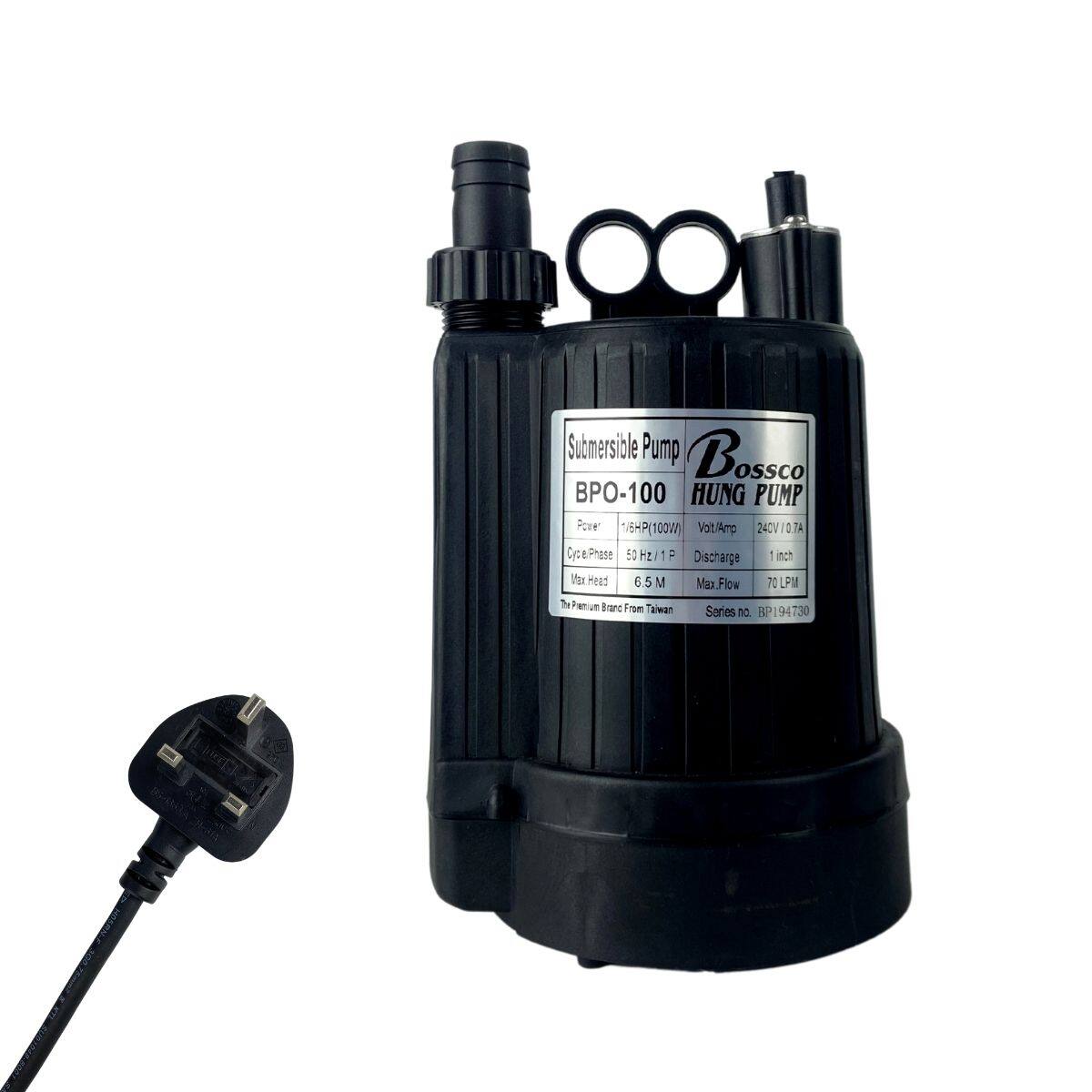 BOSSCO Submersible Pump Original Taiwan Manual Automatic Water Pump ...