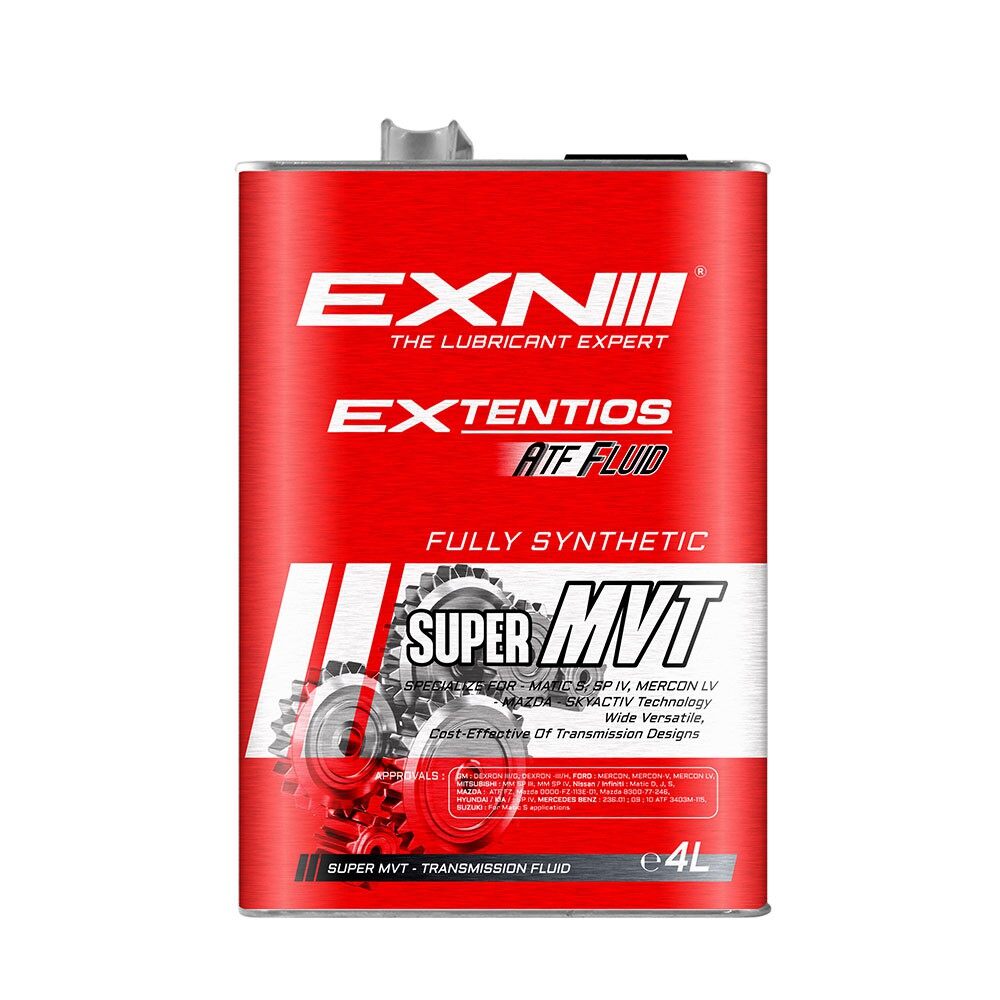 EXN ATF Fully Synthetic Auto Oil Super MVT Additive Plus 4 Litre | Lazada