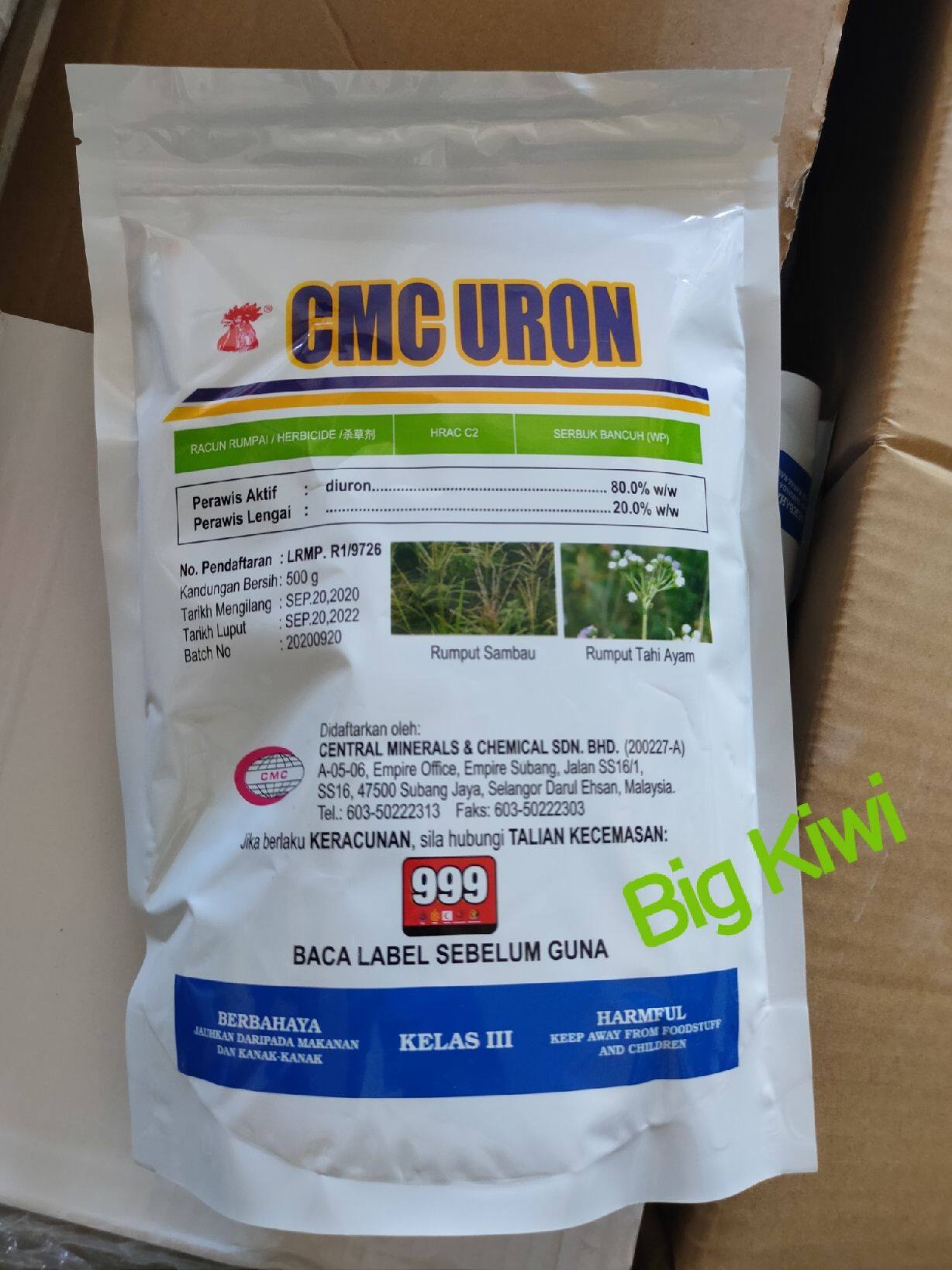 CMC Uron 500g - Racun rumpai Diuron 80% | Lazada