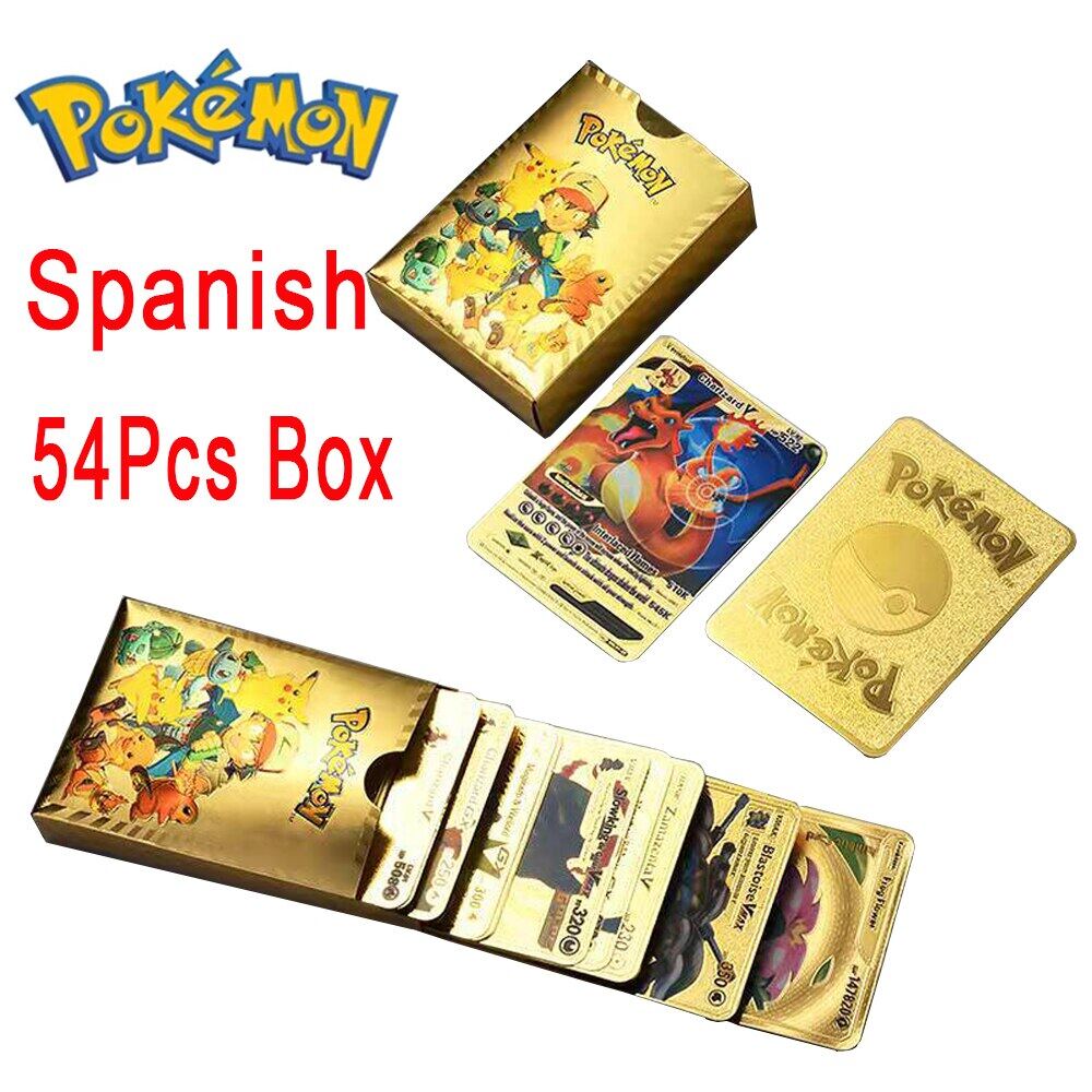 2021 Newest Spanish Pokemon Cards 360Pcs ES Pokémon TCG: FUSION Dark ...