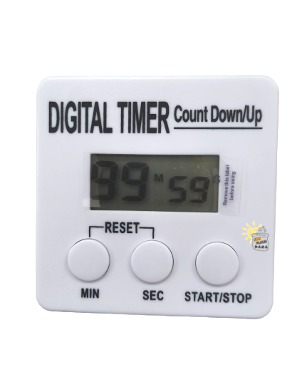 SUNNEX LCD DIGITAL TIMER COUNT UP/DOWN WITH ALARM | Lazada