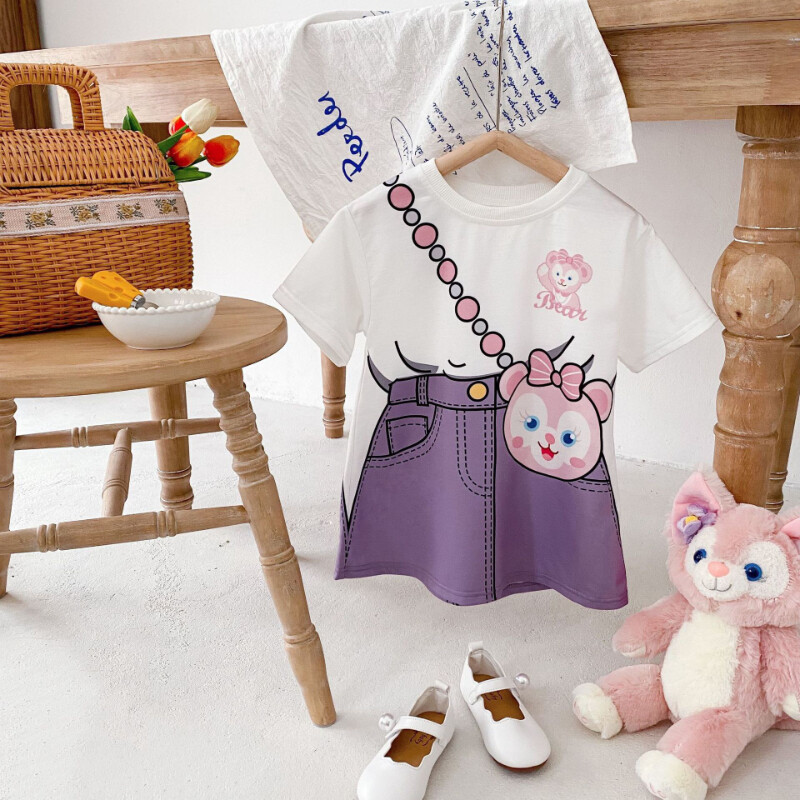 ชุดเดรสสำหรับเด็กผู้หญิง Stella Lou Linna Bell,ชุดเดรสเจ้าหญิงลาย ...