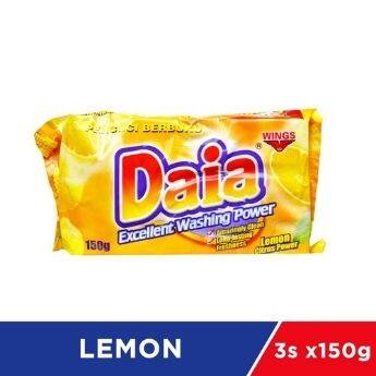 DAIA BAR DETEGEN 150g X 3 Bar (LEMON) | Lazada