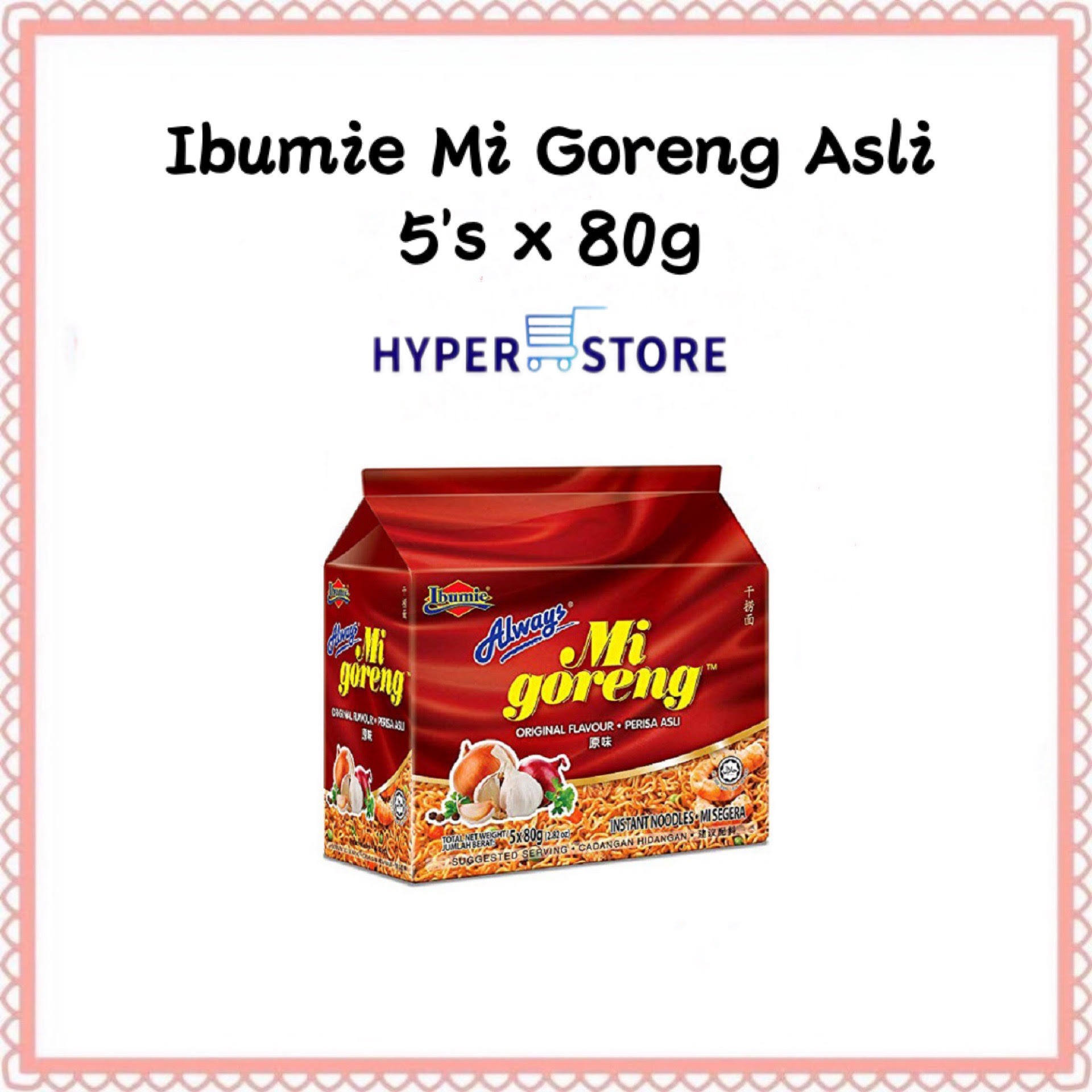 Ibumie Mi Goreng Asli 5s x 80g | Lazada