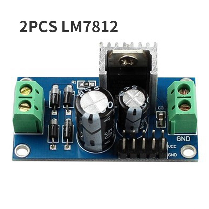 Three-terminal voltage regulator module 12V 7812 LM7812 voltage ... Three-terminal voltage regulator module 12V 7812 LM7812 voltage ...