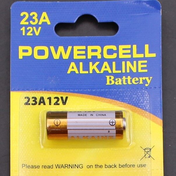 1pcs 23A 12V Powercell Super Alkaline G.Pin Battery A23 V23GA For Car ...